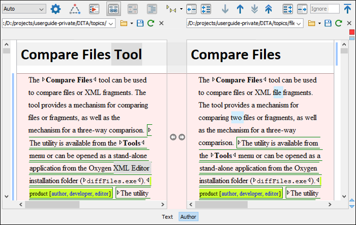 Compare Files